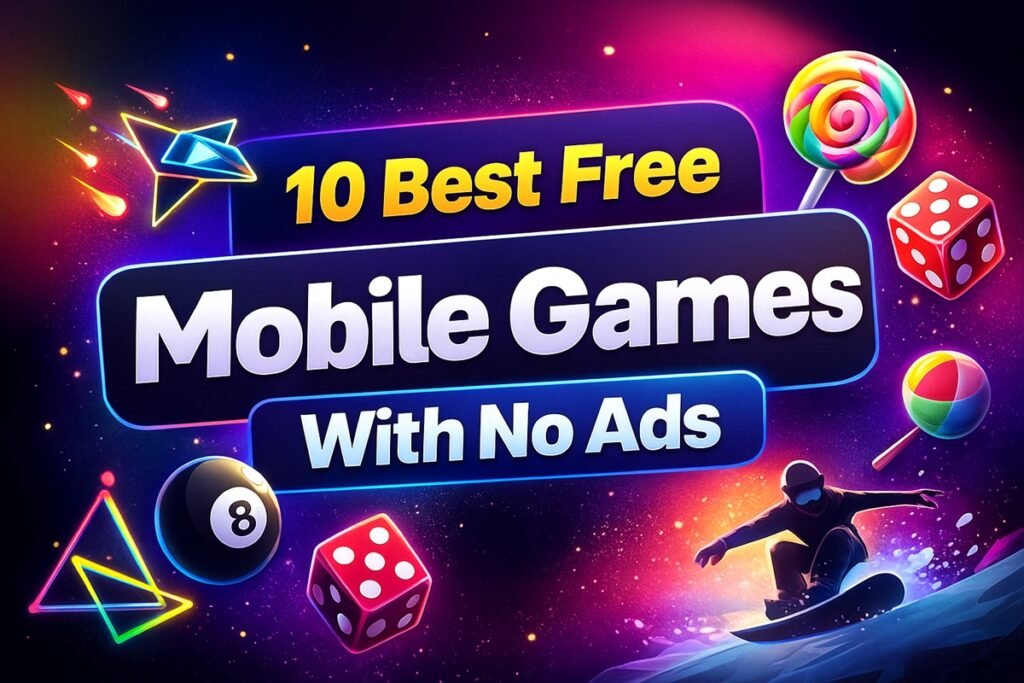 The Ultimate List Of 10 Free Games With No Ads You Can Play Now